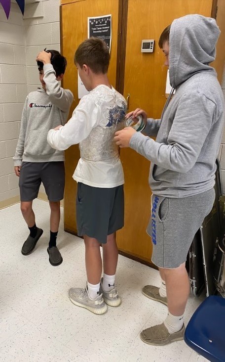 TAPE SCULPTURES AT PAGE COUNTY MIDDLE SCHOOL | Page County Middle School